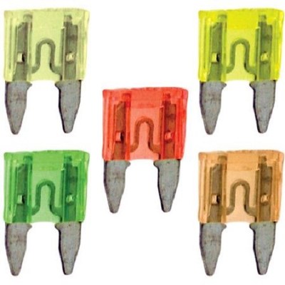 (10) MINI 10 AMP FUSE FUSES CAR STEREO AUDIO AUTO MC RV Made In USA | eBay