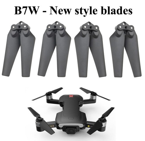 4PCS blade set For MJX B7 Bugs B7W Contixo F30 GPS 4K Drone - Old style ...