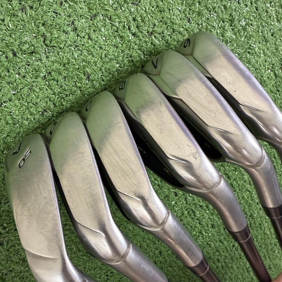 Taylormade RBladez Irons Set 6-PW AW Stiff Flex 65g Rocketfuel Graphite ...