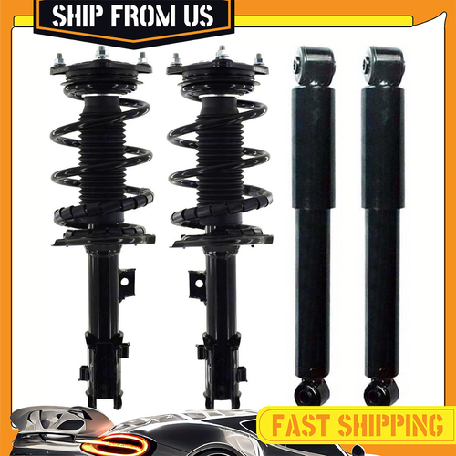 4 FCS Front Rear Shocks Struts Assembly For Kia Forte5 2017 2016 2015 ...