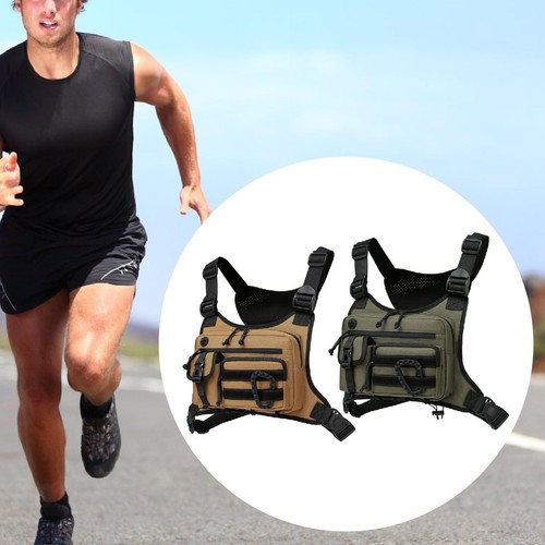 Chest Rig Bag for Men Women Running Vest for Running Outdoor Sports ...