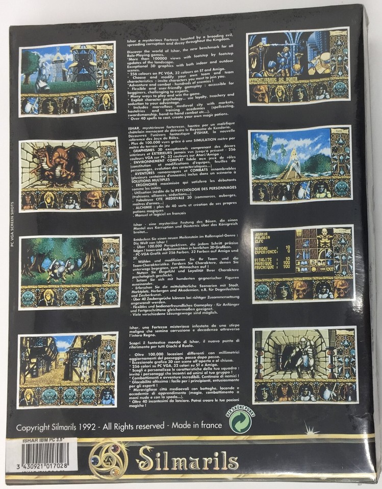 ISHAR - Legend of the Fortress PC 3,5" Big Box NEU & OVP | eBay