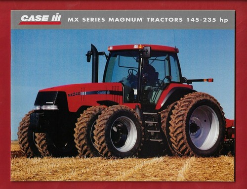 CASE IH MX SERIES MAGNUM TRACTORS 145-235 HP 28 PAGE BROCHURE 1998 | eBay