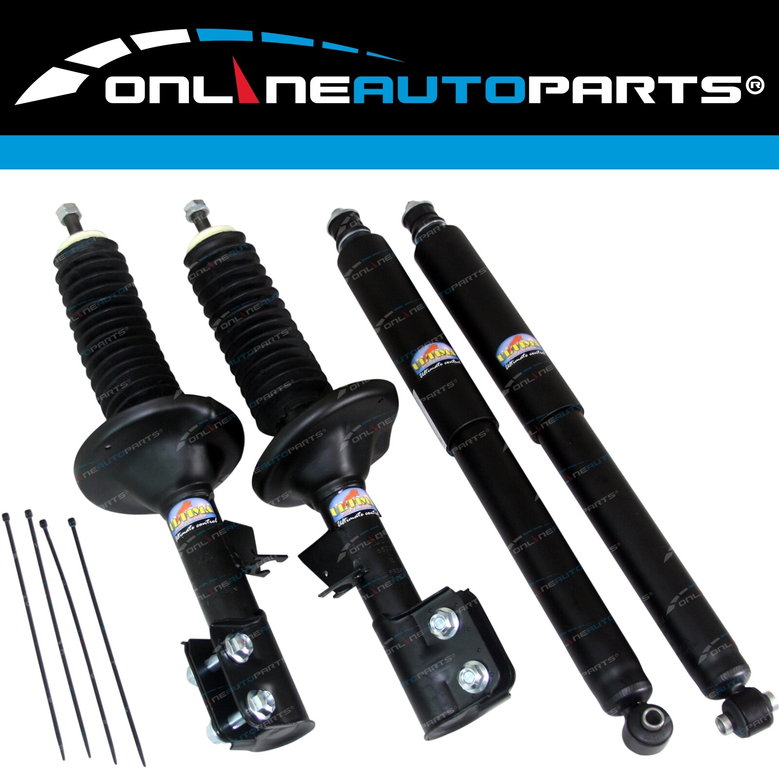 Front & Rear Struts for VT VX VU VY Commodore Ute & Wagon Shock ...