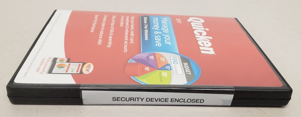 Intuit Quicken 2017 Deluxe For Windows Brand New Sealed READ BEFORE ...