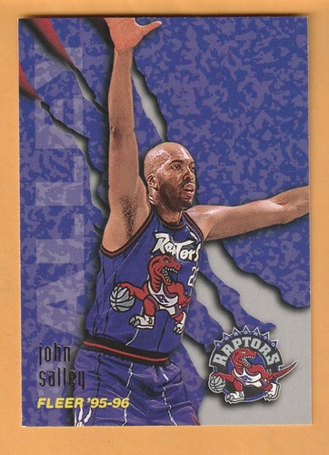John Salley Toronto Raptors 1995-96 Fleer #267 Georgia Tech 12Z | eBay