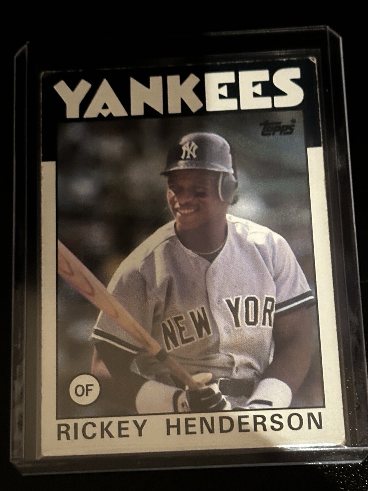 1986 Topps - #500 Rickey Henderson NY YANKEES | eBay