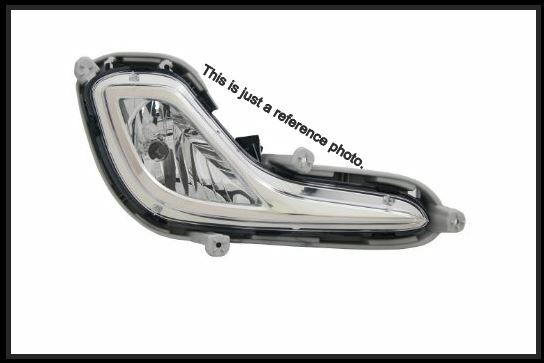 12 13 Hyundai Accent Driver Left Fog Light Lamp Foglight 92201-1r000 ...