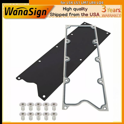 LS Gen 3 Valley Pan Cover Plate with Gasket and Seals Low Profile For ...