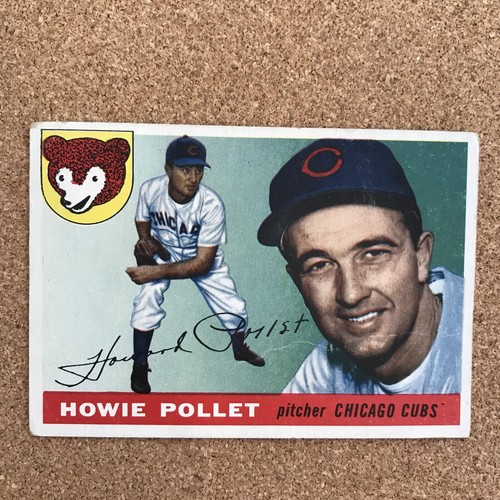 1955 Topps #76 Howie Pollet – Chicago Cubs | eBay