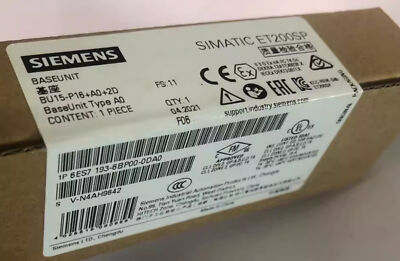 SIEMENS Base Unit Module 6ES7193-6BP00-0DA0 | eBay UK