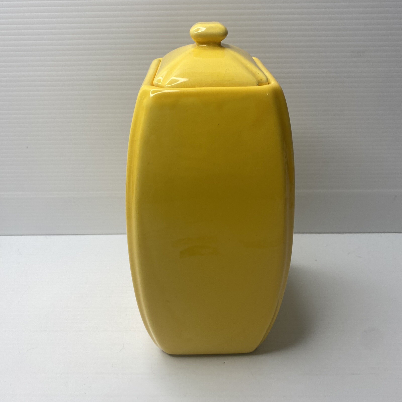 Lipton Chai Latte Canister Storage Jar Container Tea Ceramic Yellow ...