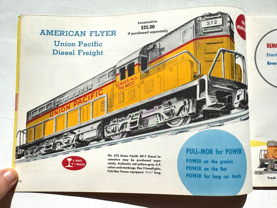 1956 Gilbert American Flyer Model Train Catalog- Great Condition- Nice ...