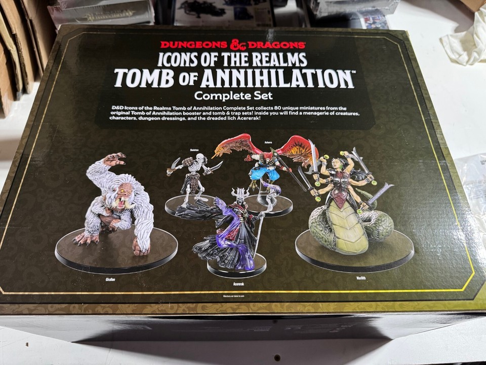 Dungeons and Dragons D&D Tomb of Annihilation Complete Mini Set New ...