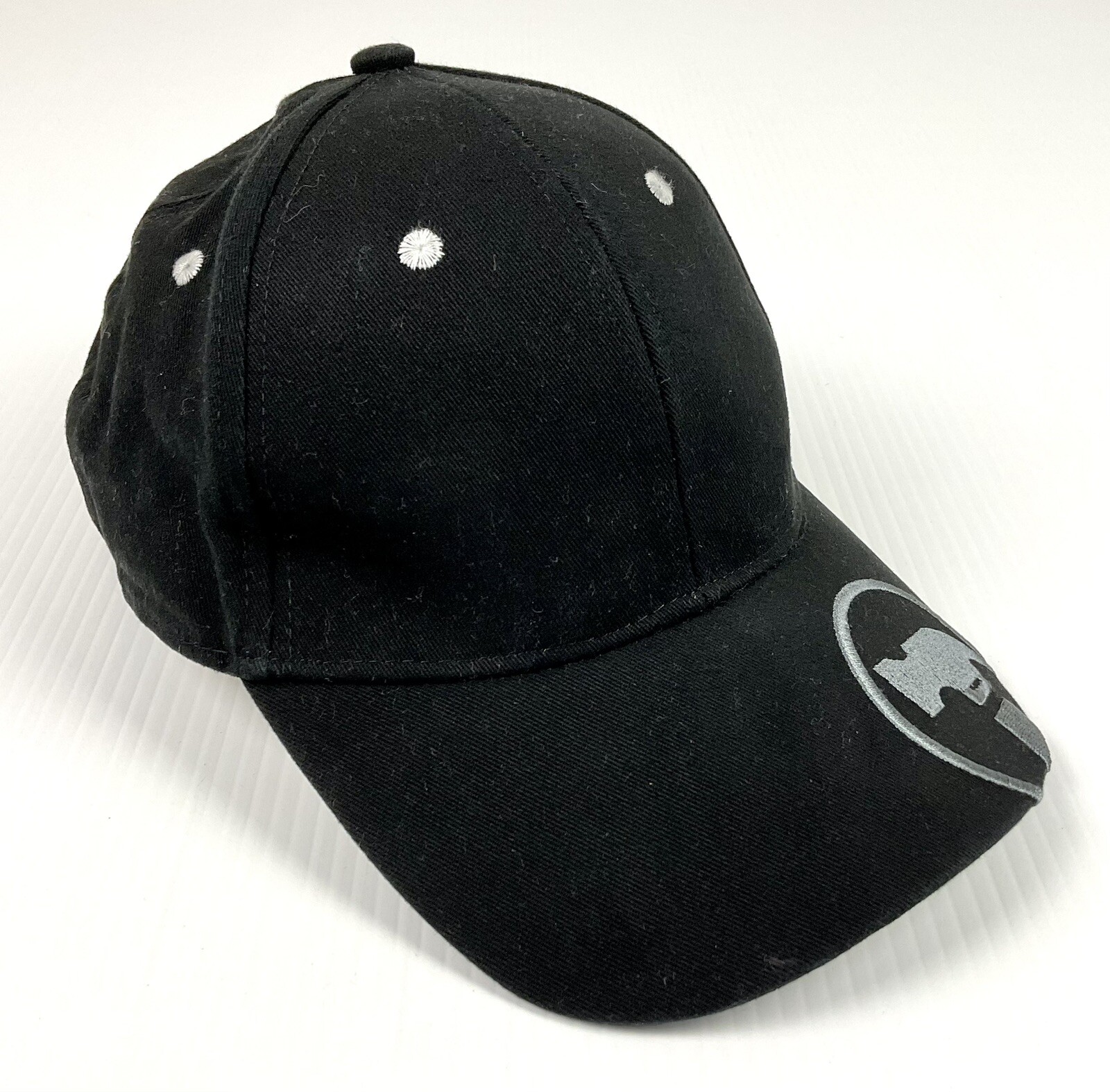 BUNNINGS WAREHOUSE Black/Silver Cap With Adjustable S… - Gem