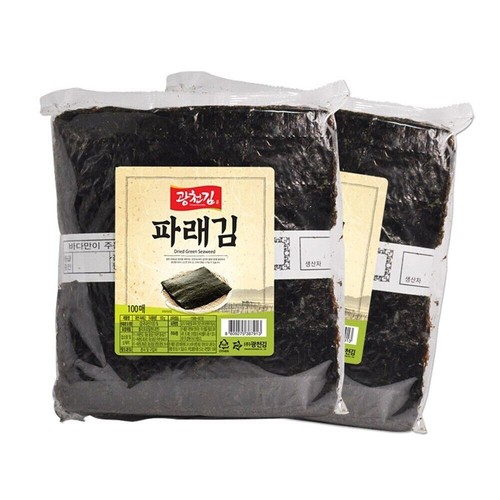 Korean Gwangcheon Parae Seaweed Dry Laver / Yaki Sushi Gimbab Nori ...
