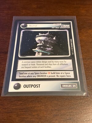 Star Trek CCG Alternate Universe Neutral Outpost | eBay