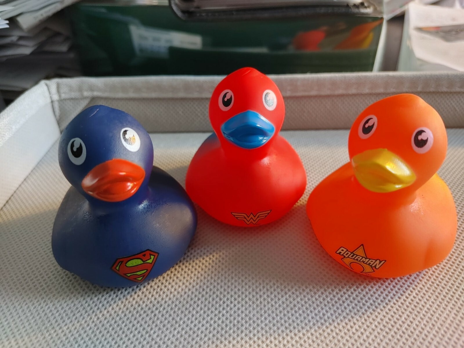 DC Comics Rubber Ducks 2" - Set of 8 - Perfect for Duck, Duck, J33P or ...