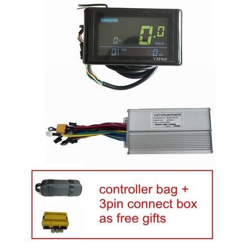 48V/72V 40A YF Silver Controller Ebike +SW900 Display/ VM960 Color ...