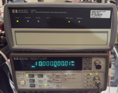 HP Z3805A 16-Channel GPS Time and Frequency Reference Receiver | eBay