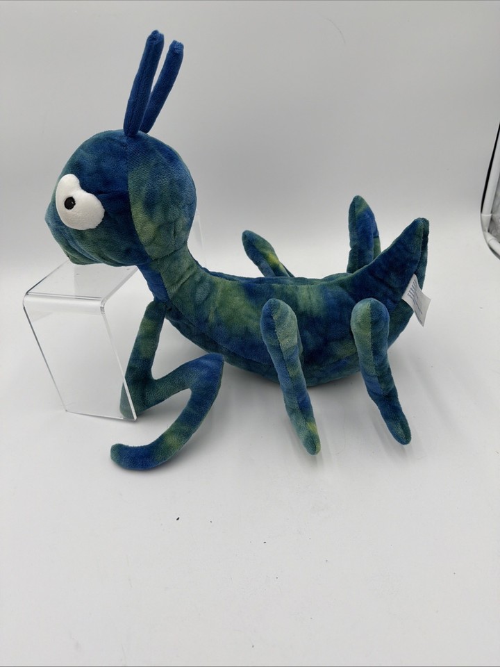Green Blue Praying Mantis Grasshopper Cricket Stuffed Insect Plush 13 ...