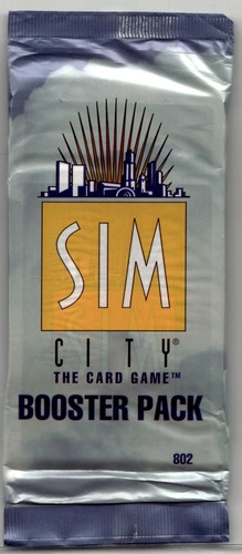 1994 Mayfair SimCity The Card Game Booster pack | eBay