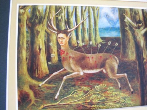 Frida Kahlo The Wounded Deer 1946, framed matted print 8 x 10 | eBay
