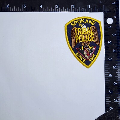 Spokane, Washington Tribal Police Patch. Great Condition! | eBay