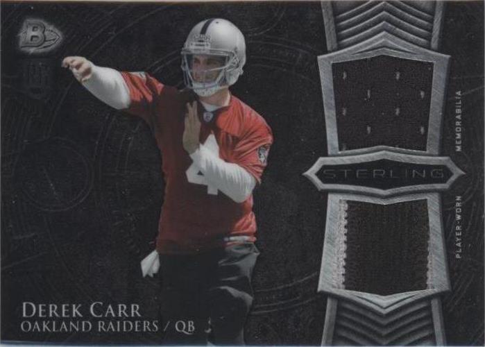 2014 Bowman Sterling Derek Carr #BSRDR-DC | eBay