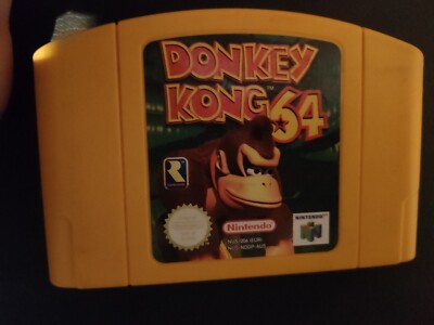 Donkey Kong 64. Nintendo 64.Game Cartridge Tested Working Aus PAL ...