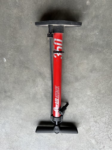 Bell Air Attack 350 High Volume Bicycle Pump Red Stripe, Air Attack 350 ...
