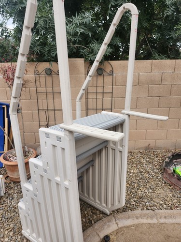 Ocean Blue 400650 Mighty Step - 38" Wide Above Ground Swimming Pool ...