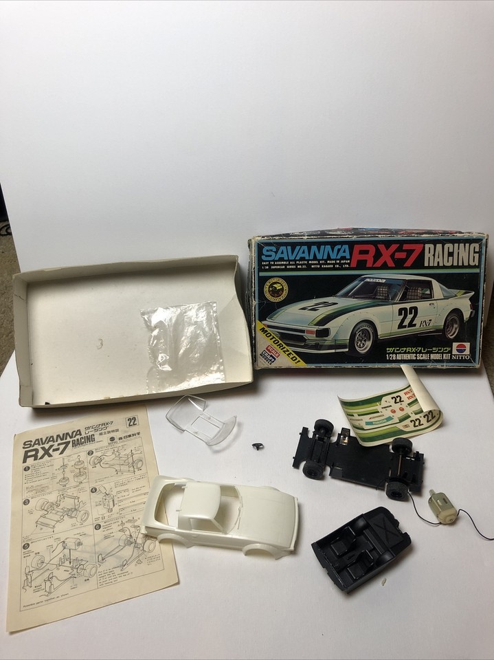 Blue Tank Nitto Motorized Mazda Savanna RX-7 1/28 Model Kit 20710 ...