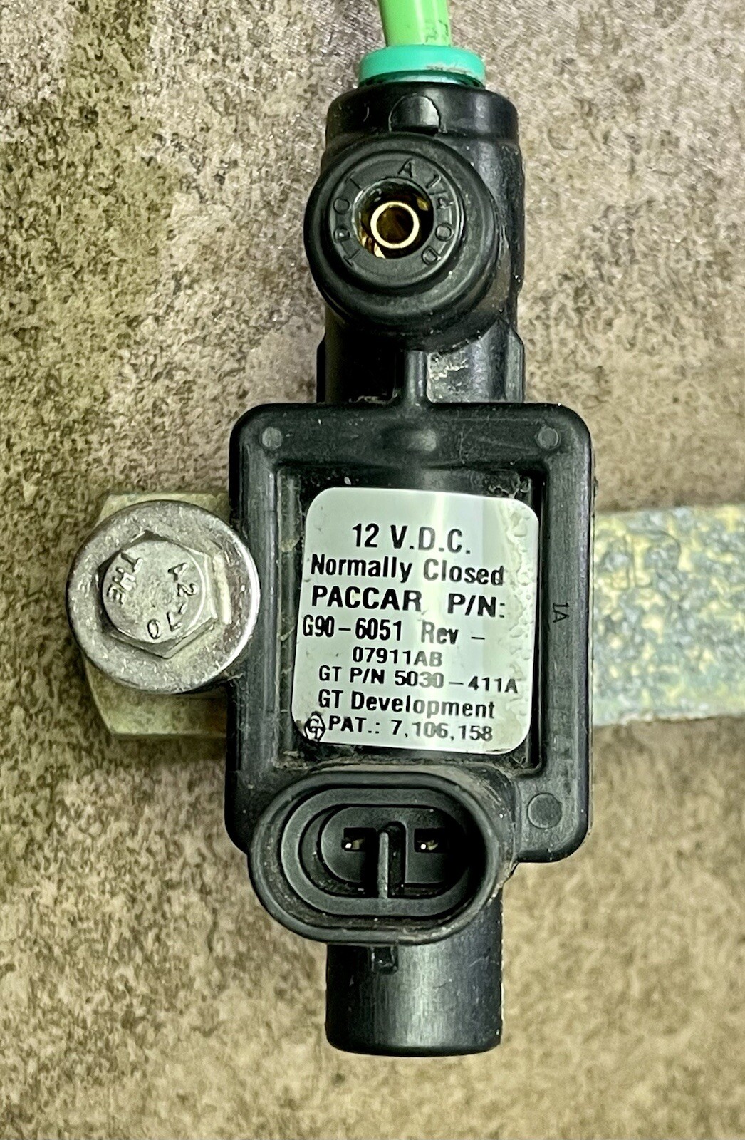 PACCAR G90-6051 Valve-solenoid Normally Closed 3 Way N.c PTC Fittings ...