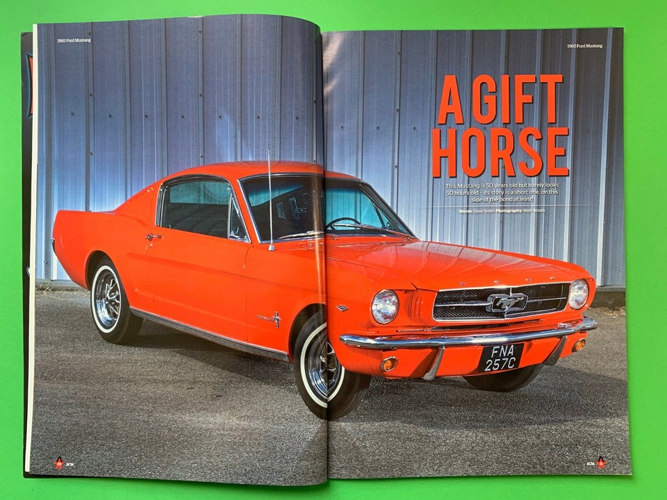 AMERICAN CAR MAGAZINE - May 2015 - Ford Mustang 1965 - Plymouth ...