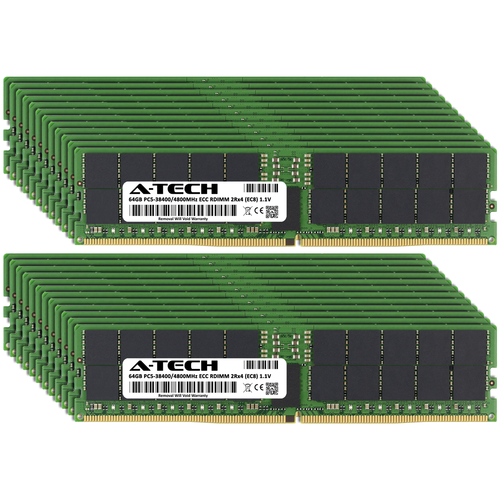1.5TB 24x64GB PC5-4800 EC8 RDIMM HP ProLiant DL365 G11 Memory RAM | eBay