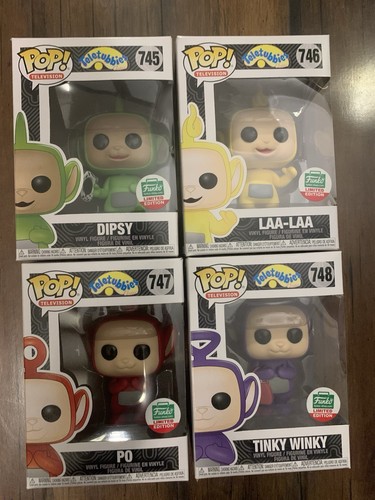 Funko Pop! Teletubbies Complete Set (Funko Shop) Excl. Excellent Cond ...