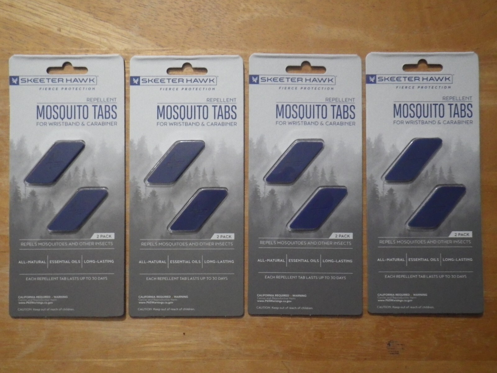 SKEETER HAWK REPELLENT REPLACEMENT TABS (SKE-ACC-0001) - LOT OF 4 (8 ...