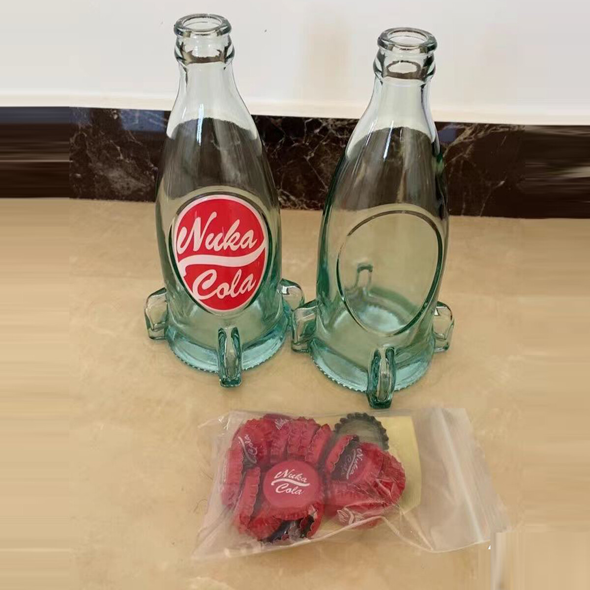 T-Notoys Fallout 1:1 Accurate Reproductoion Of Nuka Cola DIY Glass ...