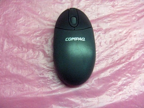 254013-001 Compaq Mouse - Logitech cordless USB with scroll wheel ...