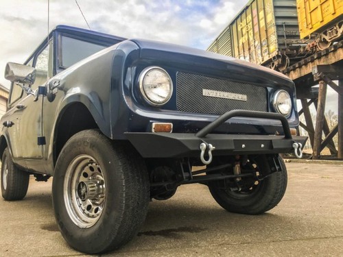 1961-1971 International Scout 80 / 800 Steel Front and Rear Bumper Set ...