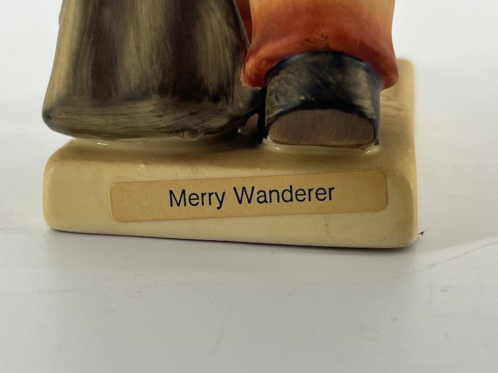 Vintage Goebel Hummel Merry Wanderer 11/0 4.5" Figurine Boy With ...