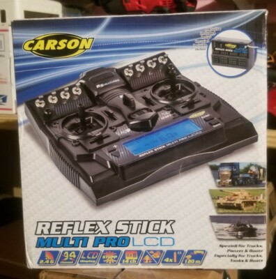 Carson 500501004 - FS Reflex Stick Multi Pro LCD 2.4G 14Ch - New | eBay