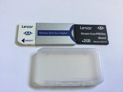 1pcs 2gb Sandisk Sony compatible Memory Stick Pro duo +adapter for Sony ...