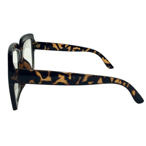 XL Large Chunky Square Glasses Clear Lens Thick Frame Nerd Eyewear Bold ...