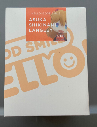 Asuka Langley Shikinami Figure Good Smile HELLO, Evangelion 018 | eBay