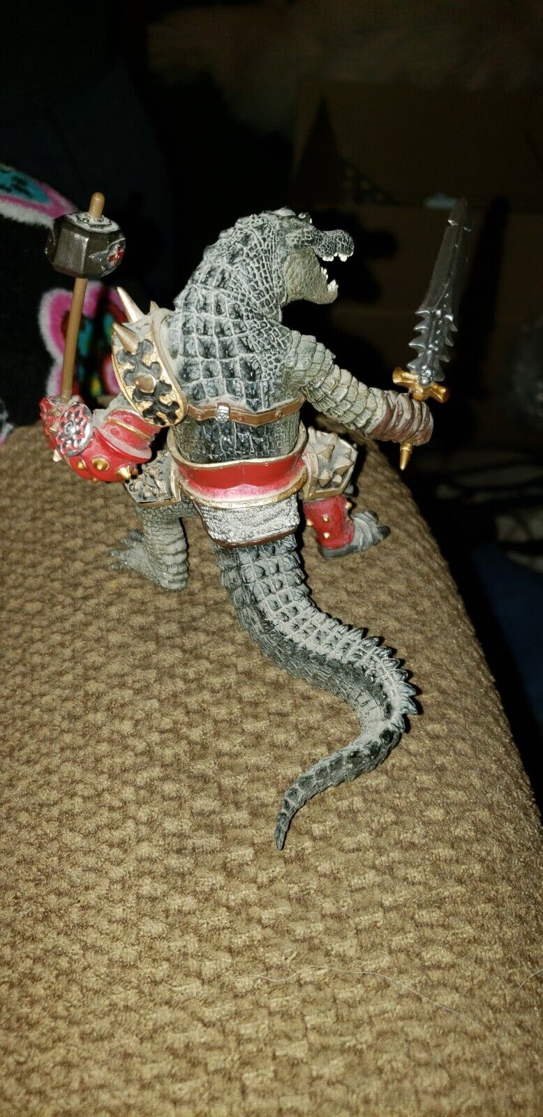 Papo Fantasy World Mutant Crocodile Medieval Alligator Action Figure ...
