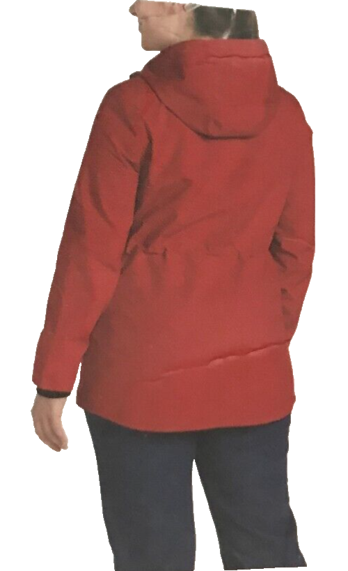 NWT Pendleton Ladies' Waterproof Breathable Rain Trail Jacket Red Size ...
