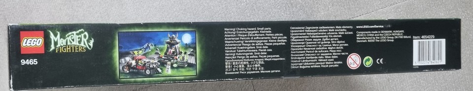 Lego 9465 Monster Fighters The Zombies New Factory Sealed Retired Set ...