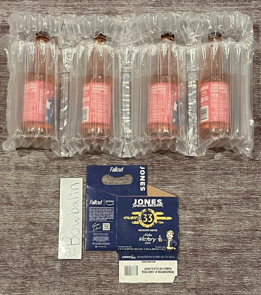 Jones Soda Fallout Nuka Cola Victory Limited Edition Special Release | eBay